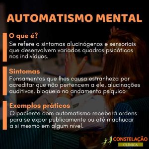 Automatismo mental: O que é? - Constelação Clínica